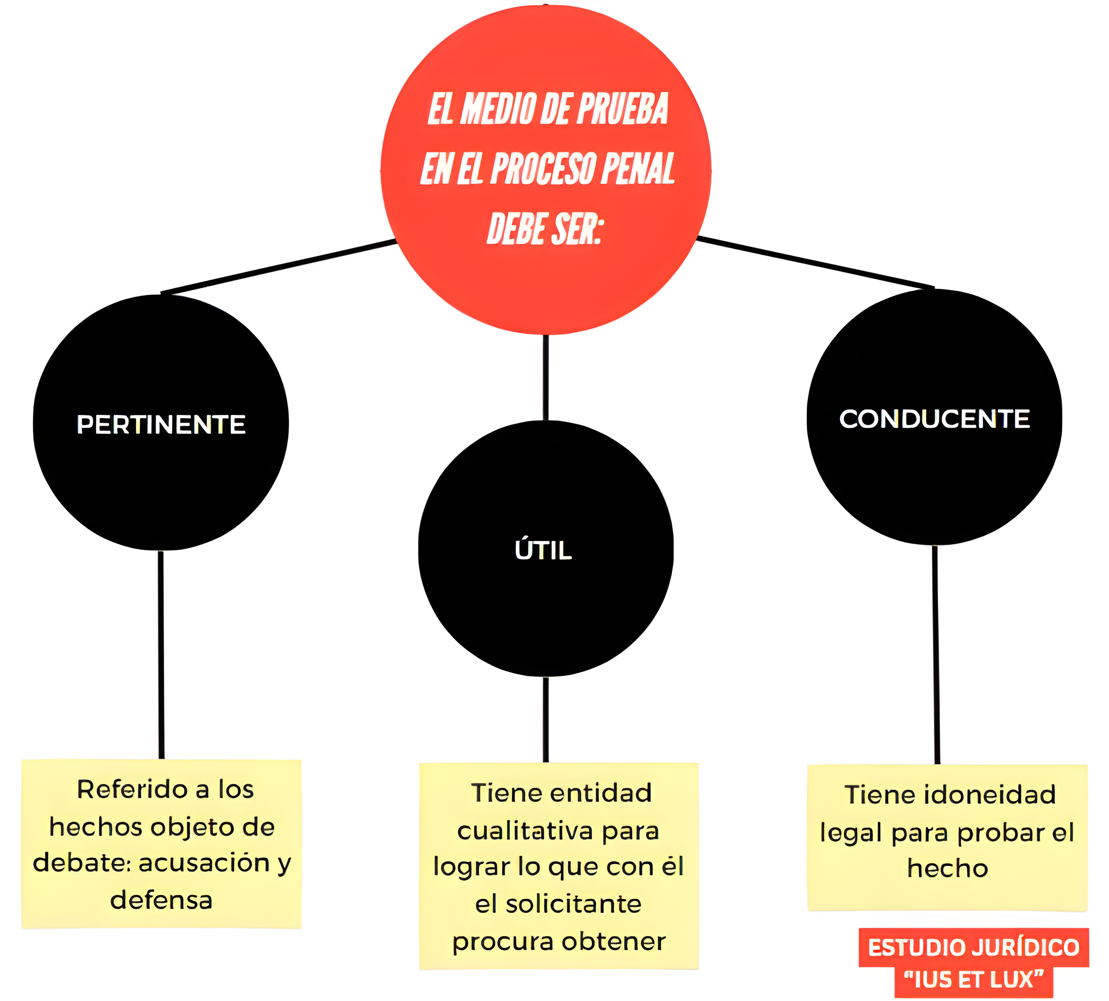 Que es la pertinencia, utilidad y conducencia de un medio de prueba en ...